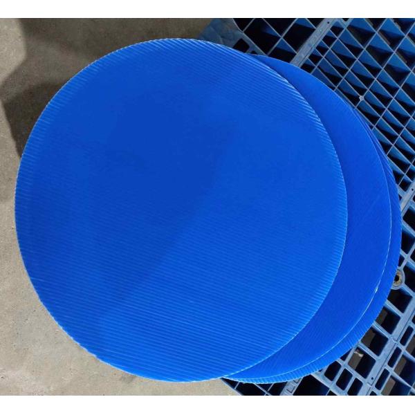 Quality Lightweight 10mm Plastic Corrugated Sheet Blue Yellow Polypropylene Hollow Sheet Waterproof for sale