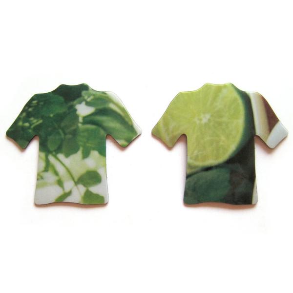 Quality Green Design Your Own Personalized Fridge Magnet with Funny T-shirt Design 50 * for sale