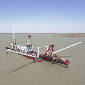 Quality 2500m3 Cutter Suction Sand Dredging Barge Sea Sand Dredging Machine for sale