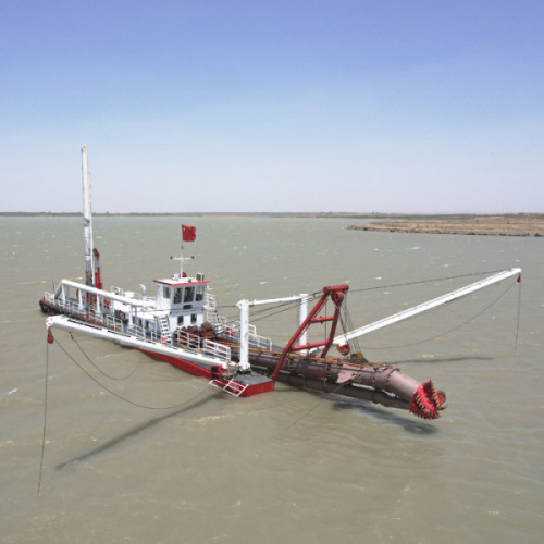 Quality 2500m3 Cutter Suction Sand Dredging Barge Sea Sand Dredging Machine for sale