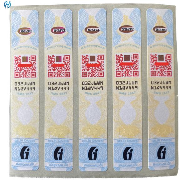 Quality Customized Adhesive Label Stickers - Paper Vinyl and PET Options for sale