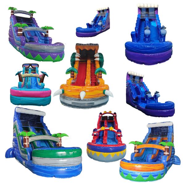 Quality Inflatable Bouncy Slide Party Waterslide For Sale Luxury Bounce House For Kids for sale