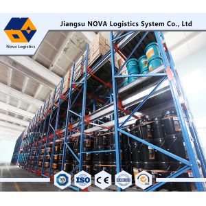 Quality Cold Rolled Steel Shuttle Pallet Racking Durable Electrostatic radio shuttle for sale