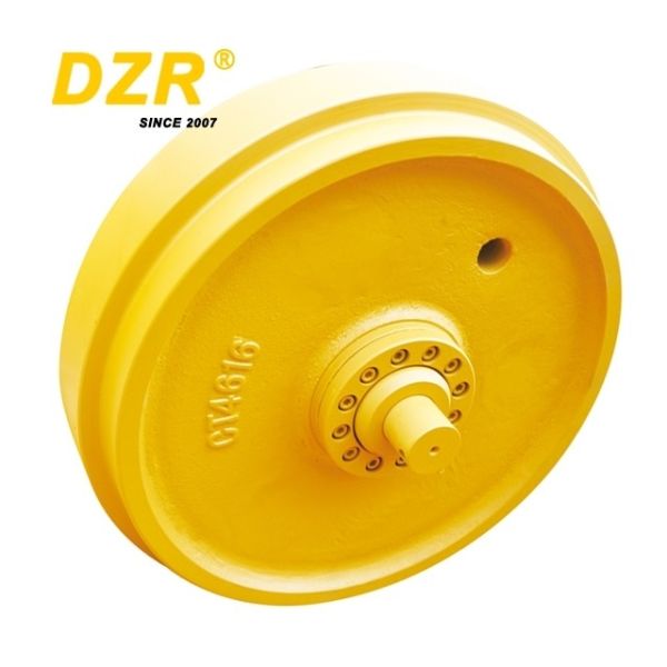 Quality Customized Yellow or Black 40SiMnTi/40Mn2 Bulldozer Undercarriage Parts Front Idler for sale