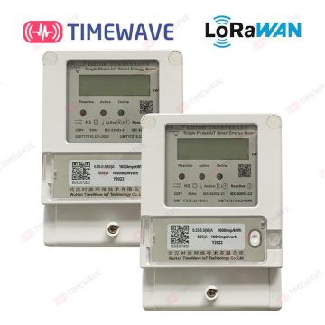 Quality LoRaWAN Single Phase Energy Meter Flame Retardant Advanced Smart Power for sale