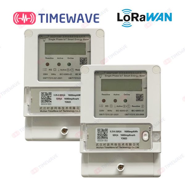 Quality Smart LoRaWAN Energy Meter Wireless Single Phase Power Meter Insulation for sale
