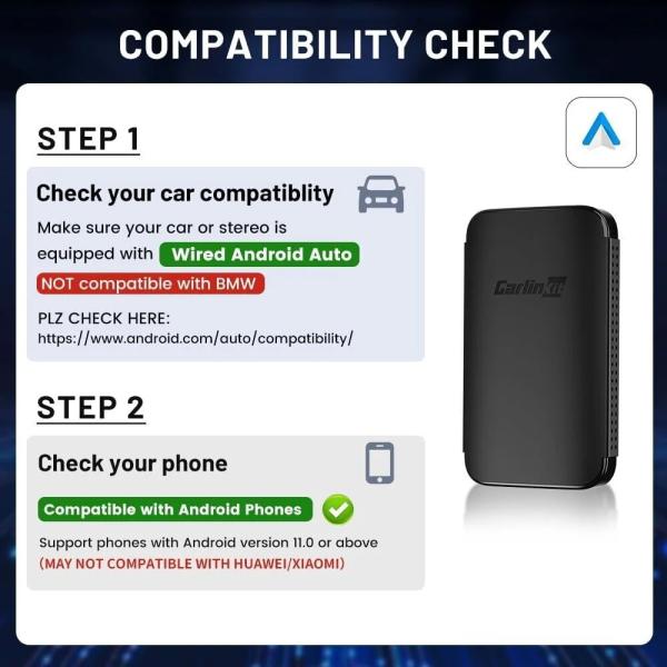 Quality Android Auto Wired To Wireless Adapter Smart Ai Box Plug And Play Dongle CPC200 for sale