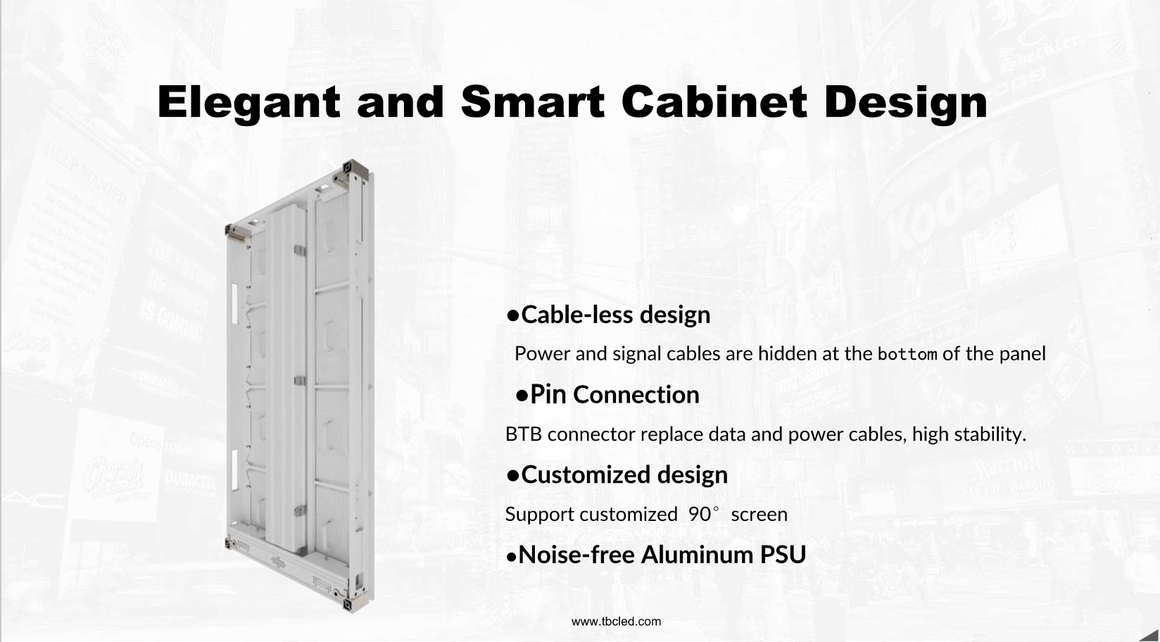 outdoor front service hd led