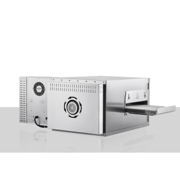 Quality Commercial Stainless Gas Pizza Convection Conveyor Oven 2800PA ~ 3500PA for sale