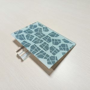 Quality Recycled Glass Mosaic Tiles Glass Flat Decorative Toughened Glass Apartment / for sale
