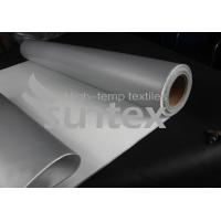 Quality High Temperature Fireproof Silicone Coated Fiberglass Fabric Insulation Pipe for sale