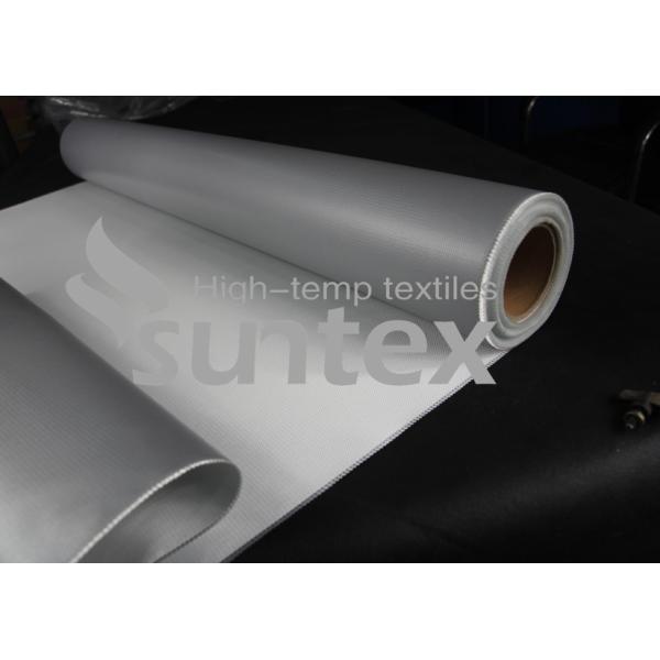 Quality High Temperature Fireproof Silicone Coated Fiberglass Fabric Insulation Pipe for sale