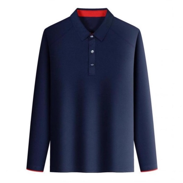 Quality Hot Sale 2025 Designer 100% Cotton Men's Polo Shirt Custom High Quality Rugby Long Embroidered Logo Golf Polo Shirt for Men for sale