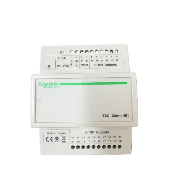 Quality Schneider El.Part TAC Xenta 491 Analog Output Module 007303010 High-Performance for sale
