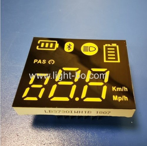 Quality Ultra White Customized 7 Segment Led Display Common Anode For Electric Scooter for sale