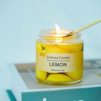 Quality Non Toxic Glass Jar Scented Candle Tearless Smokeless Candle Wax Glass Jar for sale