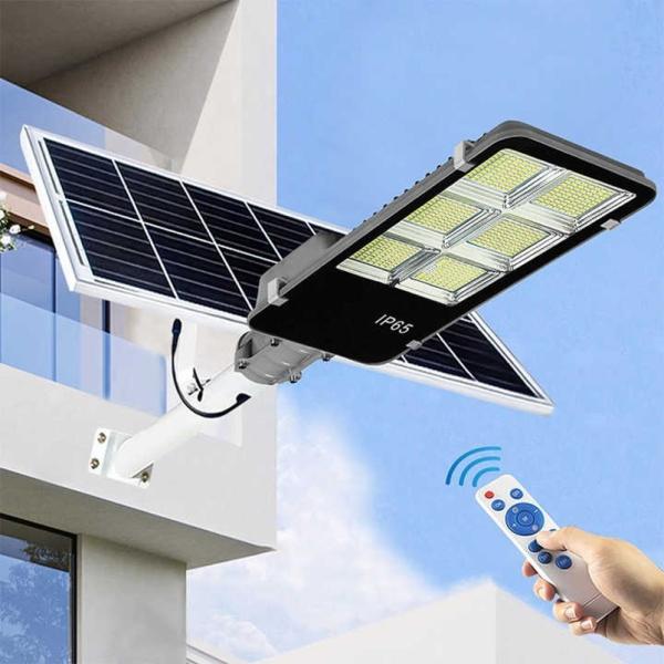 Quality ABS Split Solar Street Light 50w Outdoor Waterproof Solar Garden Street Light for sale