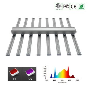 Quality Indoor Plants UV IR LED Grow Lights THC CBD Adjustable Spectrum Led Grow Lights for sale