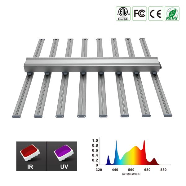 Quality Indoor Plants UV IR LED Grow Lights THC CBD Adjustable Spectrum Led Grow Lights for sale
