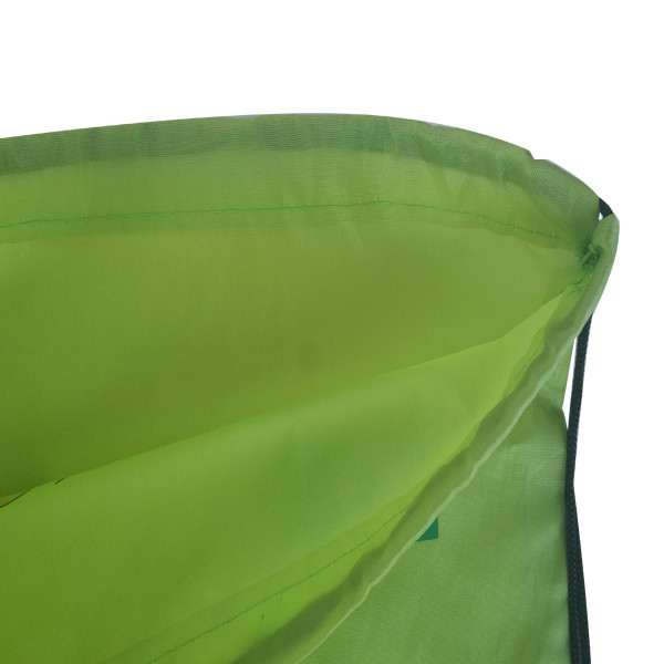 Quality Polyester CMYK 34x45cm 210D Eco Friendly Drawstring Bags for sale