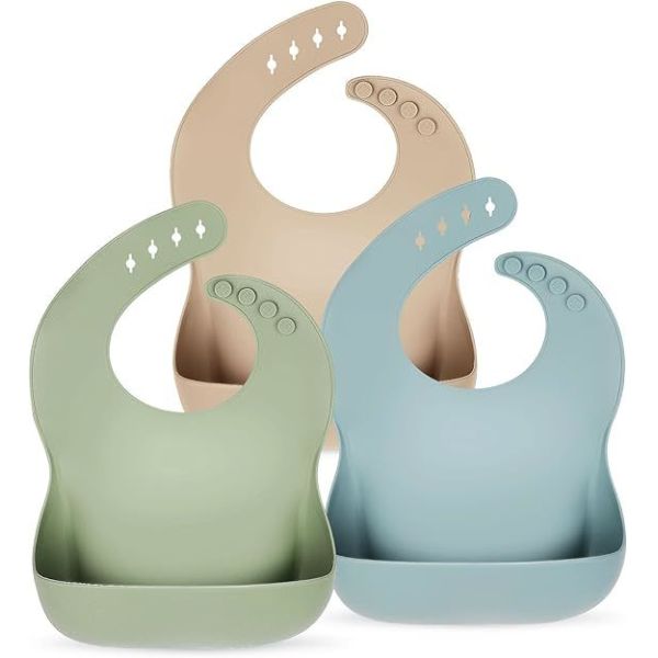 Quality Factory Direct Wholesale Food Grade Silicone Baby Bibs | Waterproof Infant Feeding Bibs OEM ODM Available for sale