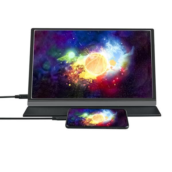 Quality 1080P Full Metal Case 15.6" USB C Mobile External Display For Game Console for sale