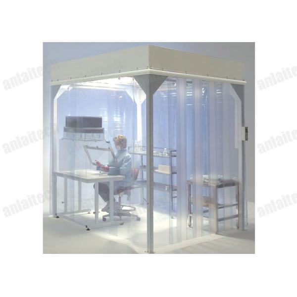 Quality CE Class 1000 Prefabricated Soft Wall Cleanroom , ISO 6 12ft Mobile Clean Room for sale