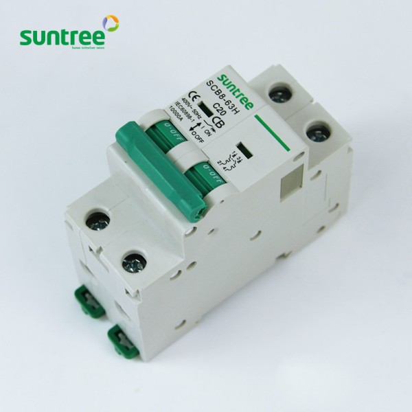 Quality IP40 Housing 4P 10kA 230V AC MCB Circuit Breakers for sale