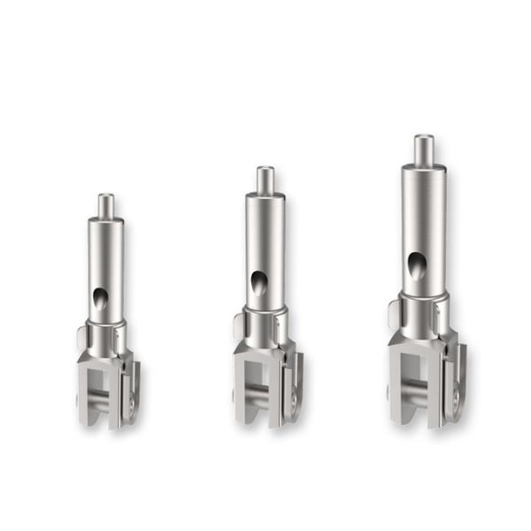 Nickel Plated Suspended Wire Cable Grippers with Locking Feature for Pendant Light 0