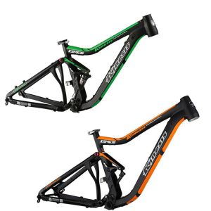 Quality 26er Am/Enduro Full Suspension Mountain Bike Frame 153MM travel  MTB frame AL7005 Aluminum for sale