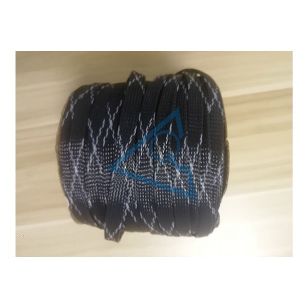 Quality UL94V-2 Black And Gray Elastic wire sleeve Halogen Free Environmentally Friendly for sale