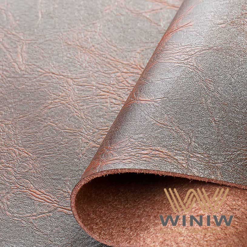 1.4mm Acorn Calf Soft Faux Vegan Leather for Bags Vegan Lather