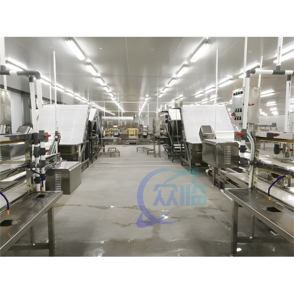 Quality 3KW Stable Shrimp Processing Machine 10000x1150x1550mm Practical for sale