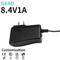 Quality 8.4V 1A Wall Mount Power Adapters 100VAC - 240VAC Electric Adaptor for sale
