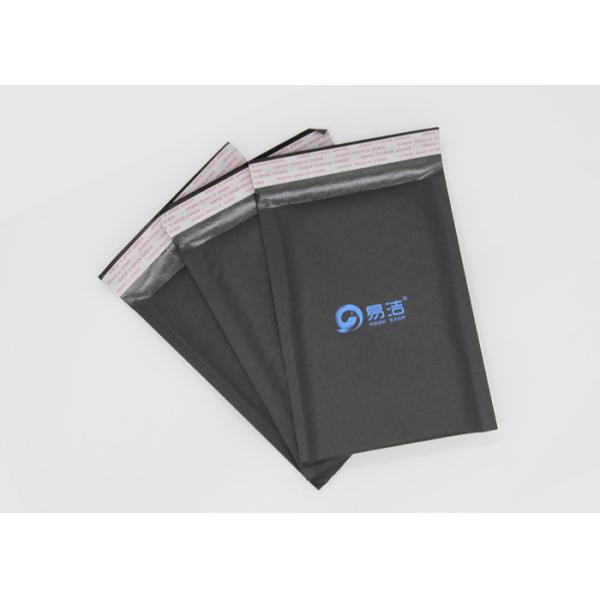 Quality Self Adhesive Seal Kraft Mailer Envelopes , Black Bubble Padded Envelopes for sale