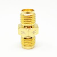 Quality 50Ohm Gold Plated SMA Straight Female to Female RF Coaxial Adapter for sale