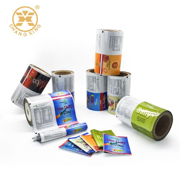 Quality Sachet Packaging Snack Chips Coffee Grain Rice Nuts Sugar Salt Tea Granule Packing Roll film for sale