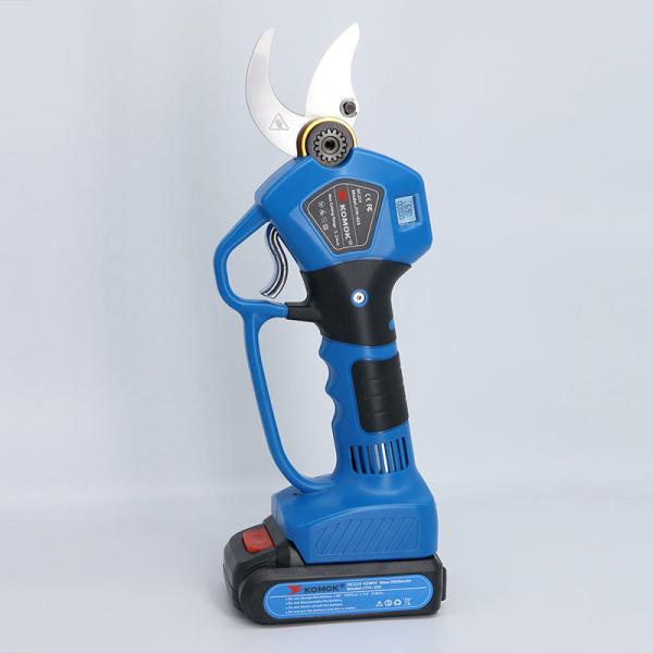 Quality 2 Pcs Battery Electric Garden Pruners Lightweight With LED Digitial Display for sale