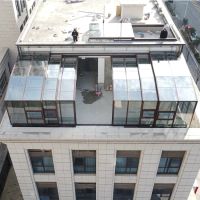 Quality Electric Motorized Retractable Sun Room with 6063-T5 Aluminum Alloy and for sale