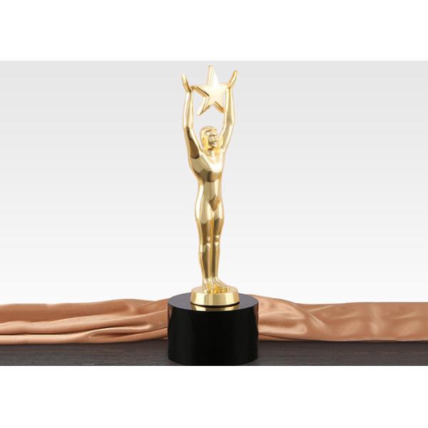 Quality 260mm Height Custom Metal Trophies , Sports Competition Custom Trophy Awards for sale