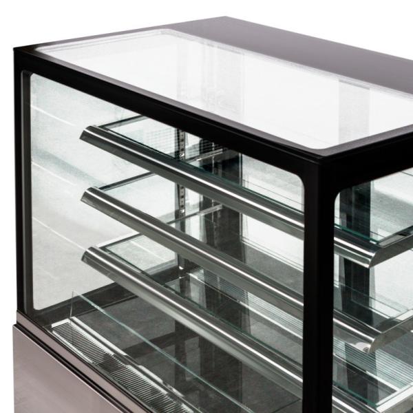 Quality Stainless Steel Base Refrigerated Bakery Display cupcake Case for sale