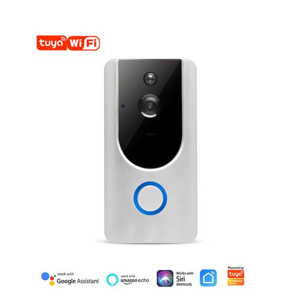 Quality 2.8mm Lens Smart Video Doorbell Camera Wifi With Motion Detector PIR for sale