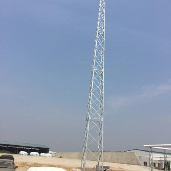Quality Lightweight 160 Degree 2 Axial Telescopic Aerial Mast for sale