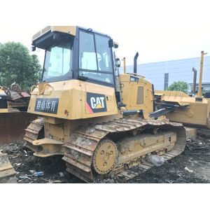 Quality 125hp Yellow Used CAT Bulldozer D6K2 LGP 6 way blade C6.6 Engine No oil leakage for sale