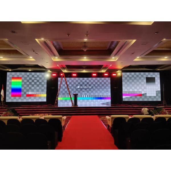 Quality Die Cast Aluminum Stage Screen HD LED Screen 2mm Pixel Pitch Moisture Proof for sale