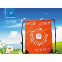 Quality Polyester Sport Drawstring Backpack Recycled Casual Outdoor Traveling for sale