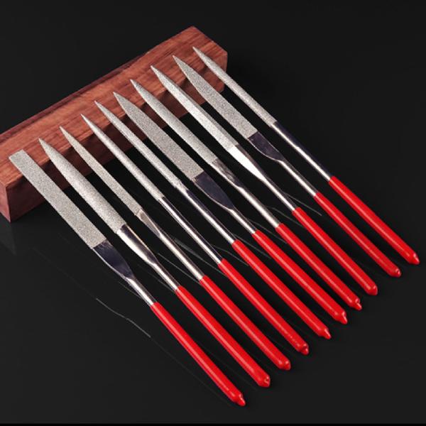 Quality Nickel Plated Electroplated Diamond Tools , Polishing Round Diamond File Set for sale
