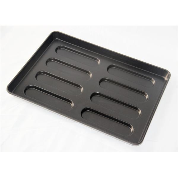 Quality Sliver 530x380x40mm 0.8mm Hot Dog Bun Pan for sale