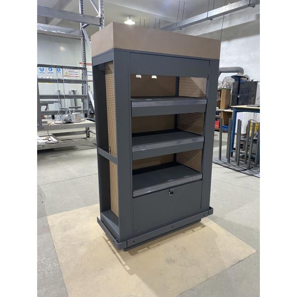 Quality Heavy - Duty End Cap Rack with Drawer for sale