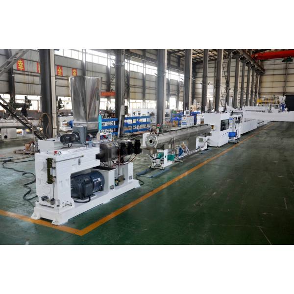 Quality Shenzhen HYPET 90-110 PVC Dual/Double Pipe Production Line for sale